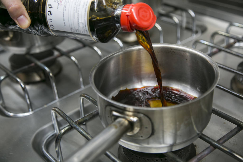 Receta de salmón flambeado | Gastronosfera